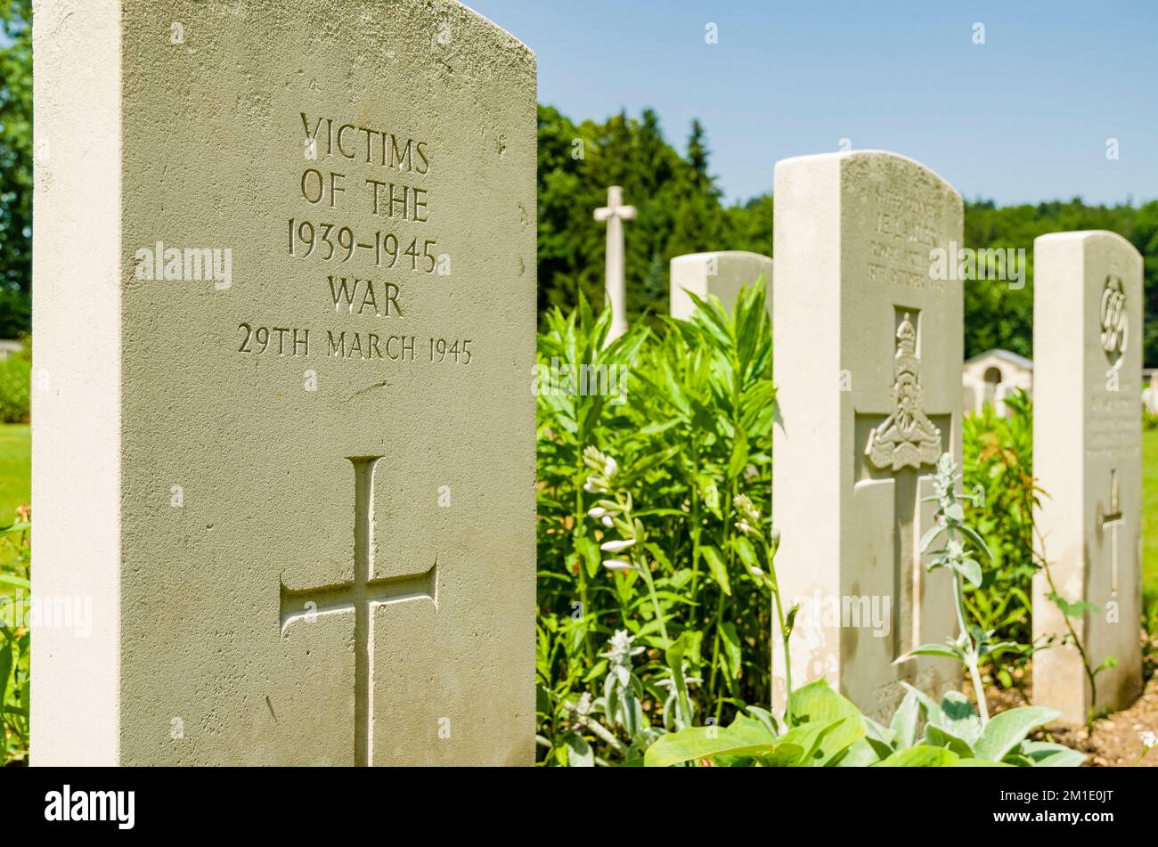 Durnbach War Cemetery is the final rest of 2960 soldiers who died in ...