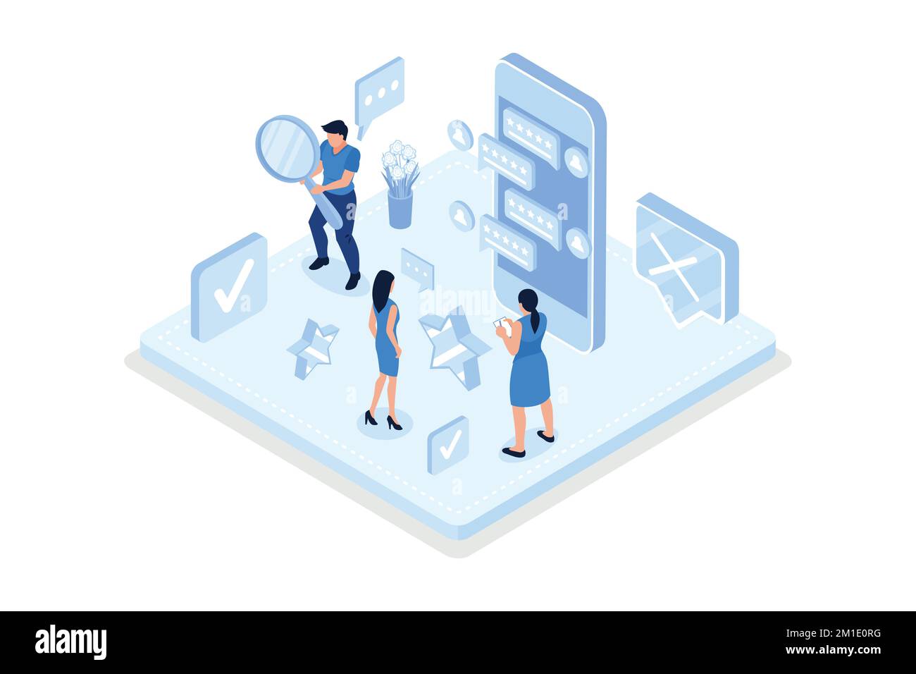 Freelancers service concept banner with text place. Can use for web banner, infographics, hero ...