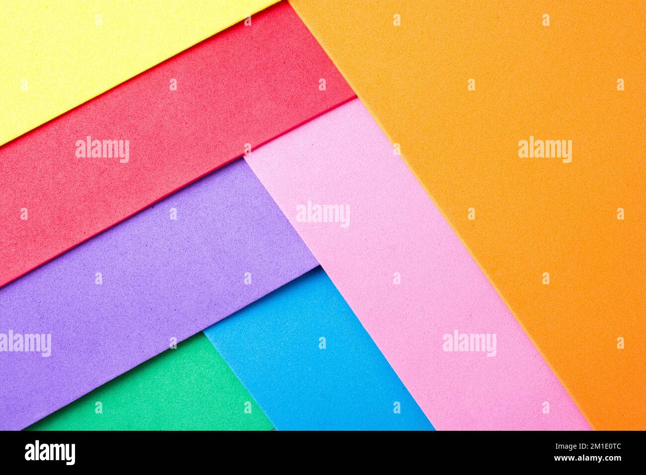 Material design colorful layers in geometric colorful overlap Stock ...