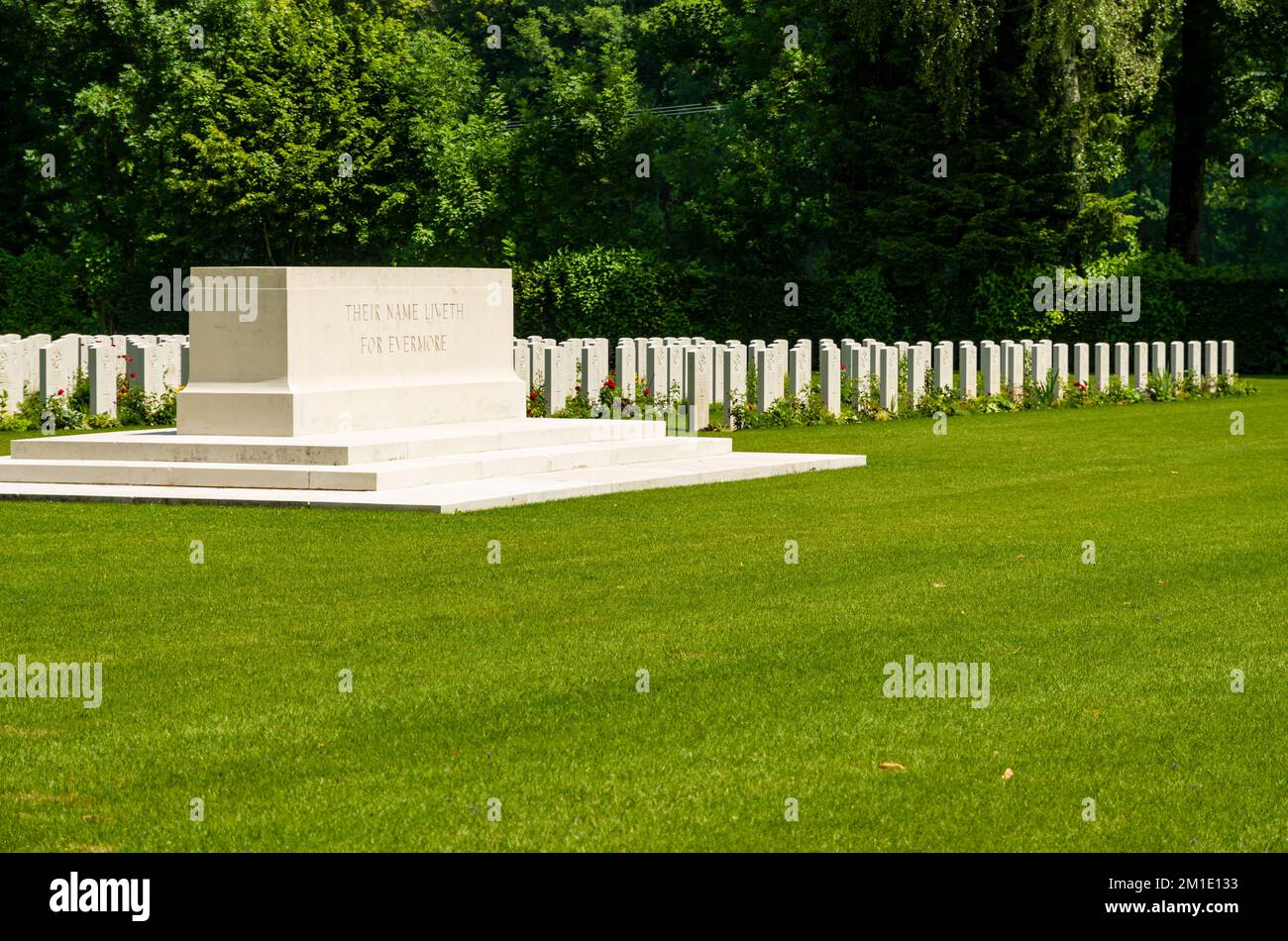 Durnbach War Cemetery is the final rest of 2960 soldiers who died in ...
