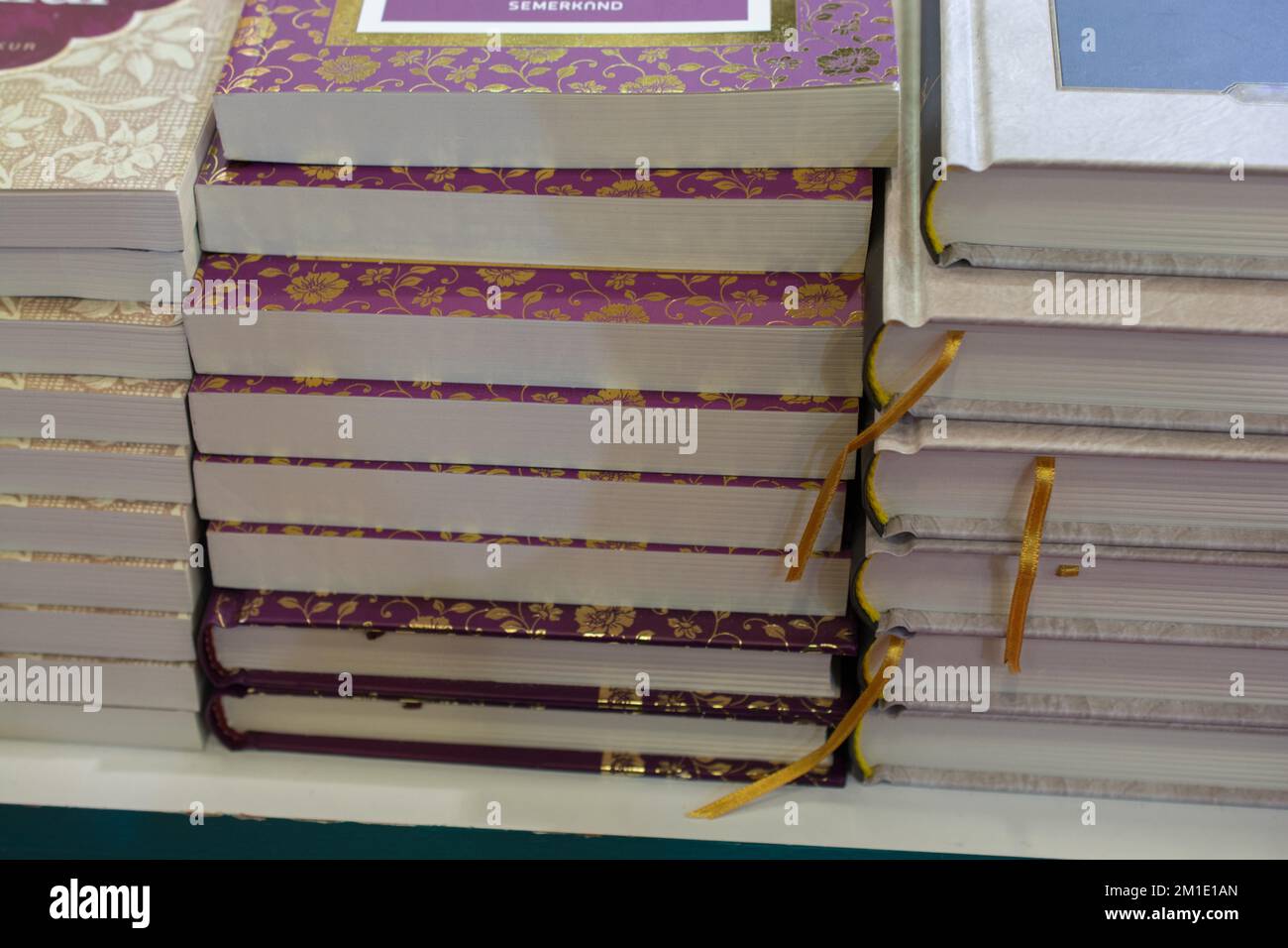Stack of books stored as Education and business concept Stock Photo - Alamy
