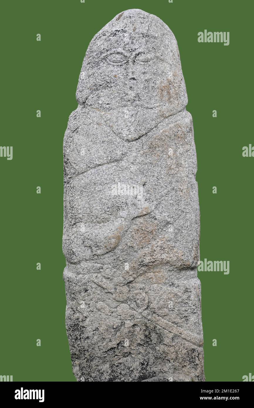 Tombstone statue or Balbal, Bishkek, Kyrgyzstan Stock Photo - Alamy