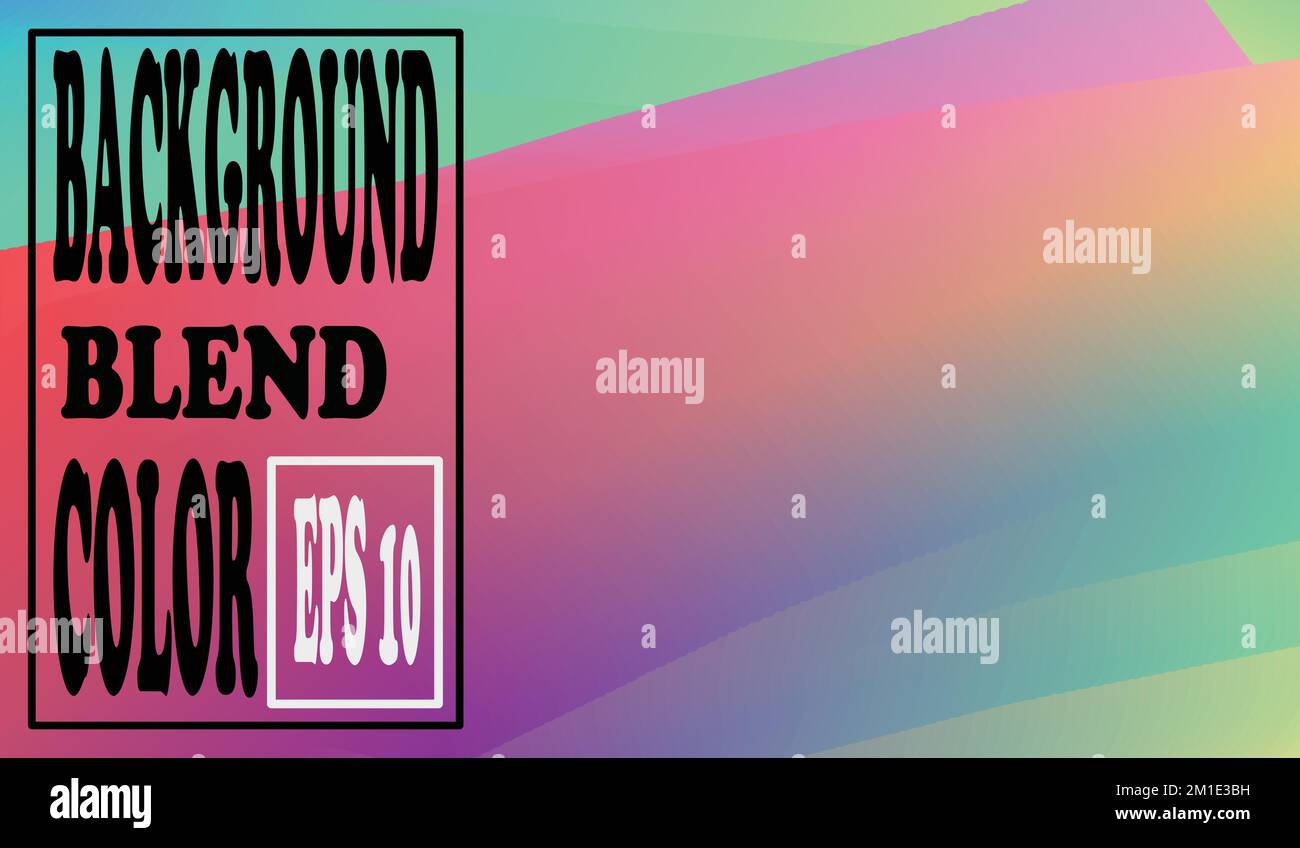 A vector background with blend colors and copyspace Stock Vector Image ...