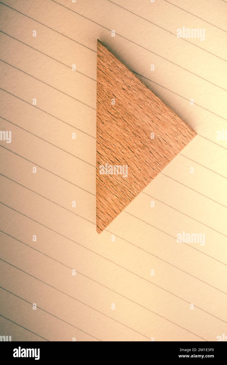 Triangle piece hi-res stock photography and images - Alamy