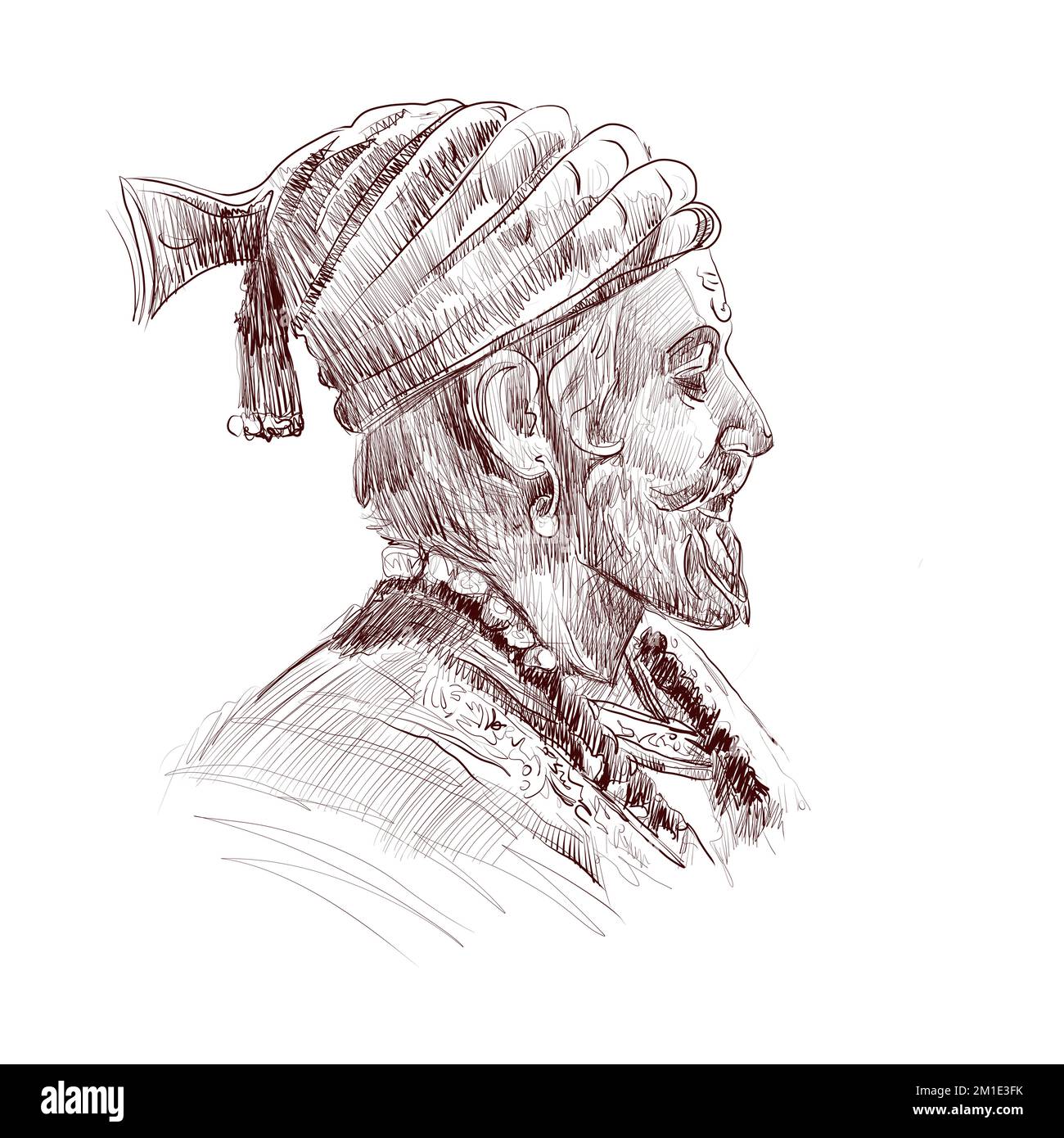 Silhouette Illustration of Chhatrapati Sivaji Maharaj, Indian Maratha ... Silhouette Illustration of Chhatrapati Sivaji Maharaj, Indian Maratha ...