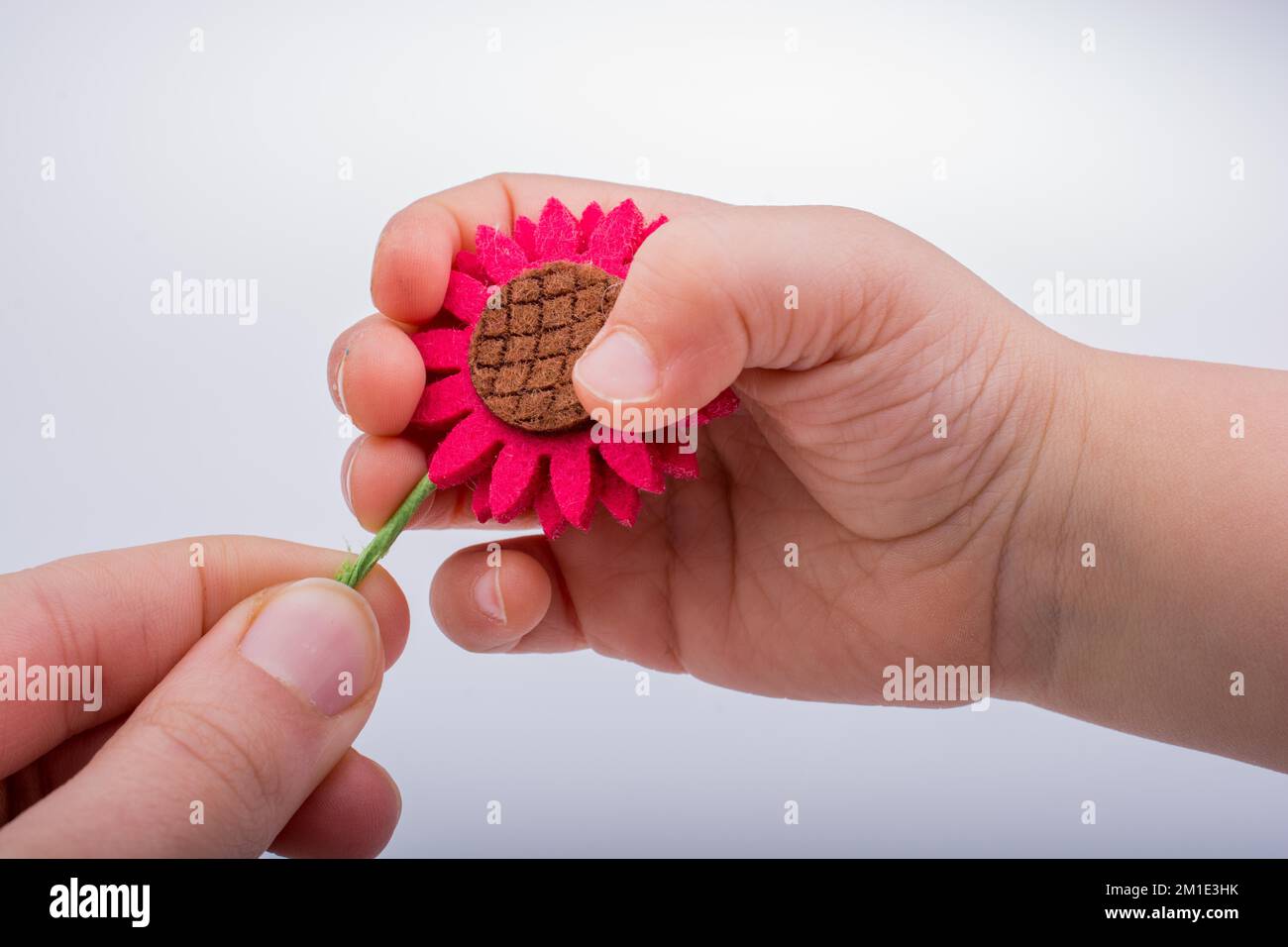 Child on white background hi-res stock photography and images - Alamy