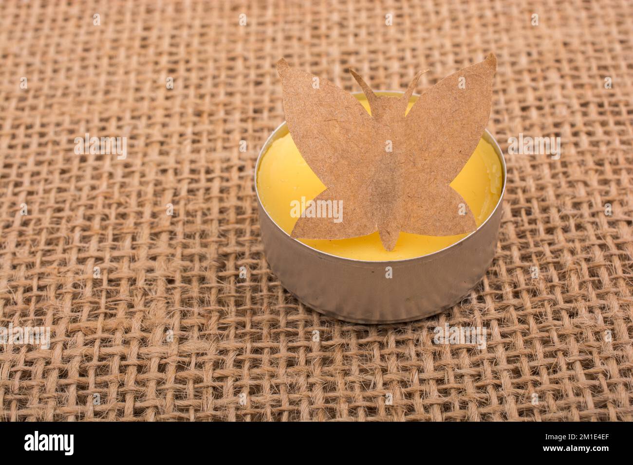 Paper is cut out in shape of a butterfly Stock Photo - Alamy