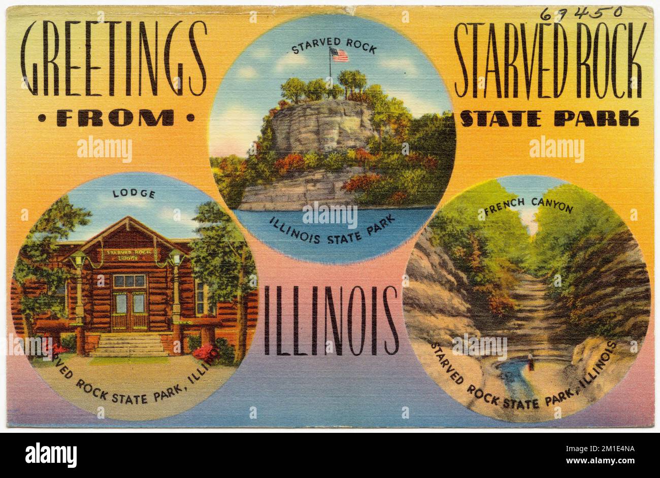 Greetings from Starved Rock State Park, Illinois -- Starved Rock, Lodge ...