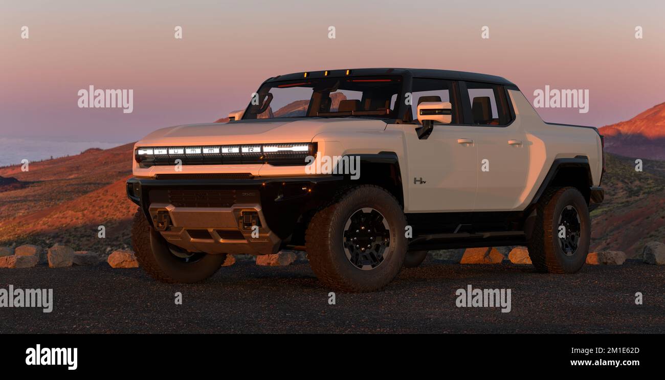 The 2023 GMC Hummer EV Pickup Is An Insane Electric Super Truck Stock ...