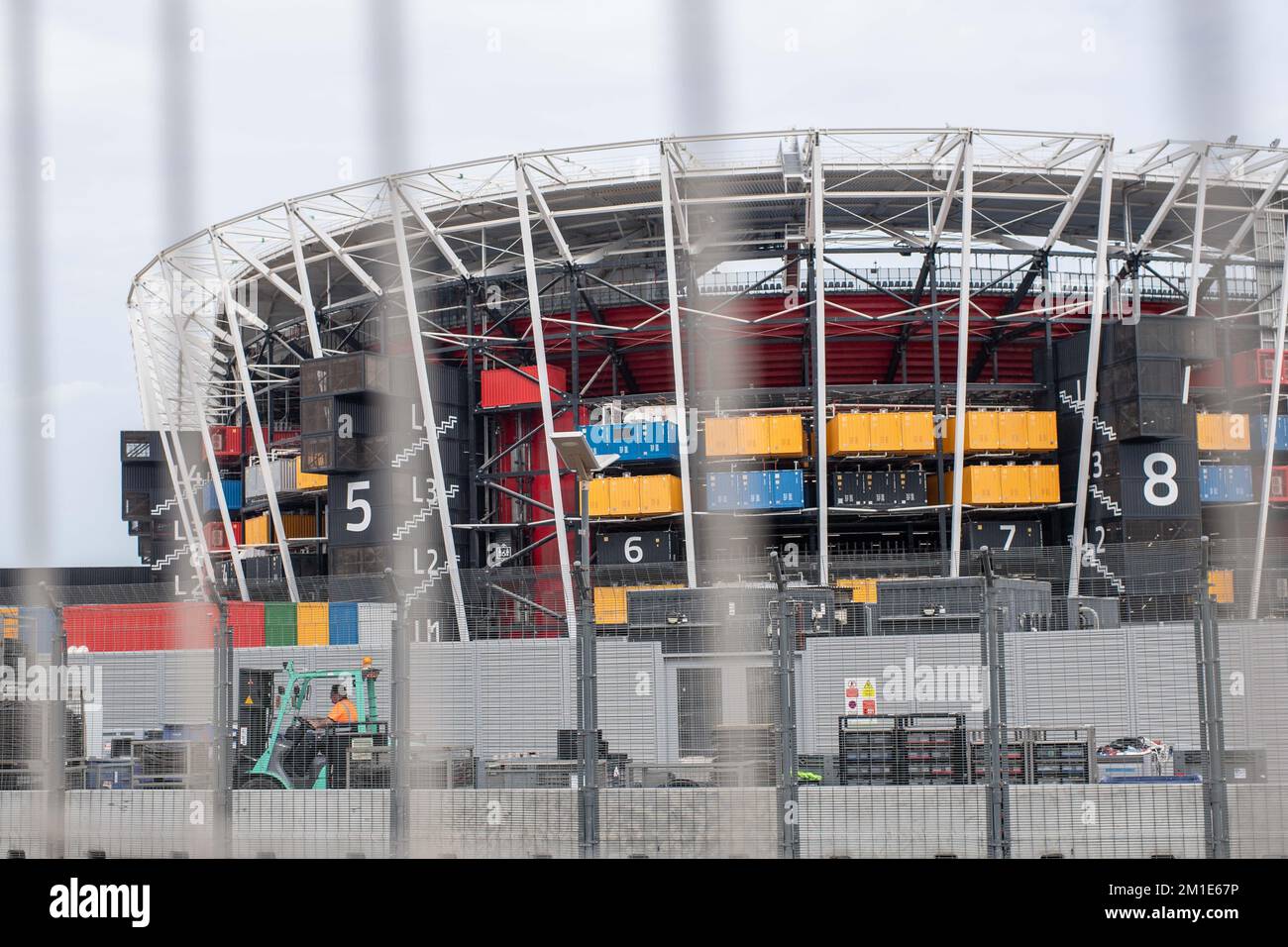 Demolition of Stadium 974 for FIFA World Cup Qatar 2022 began in Doha ...