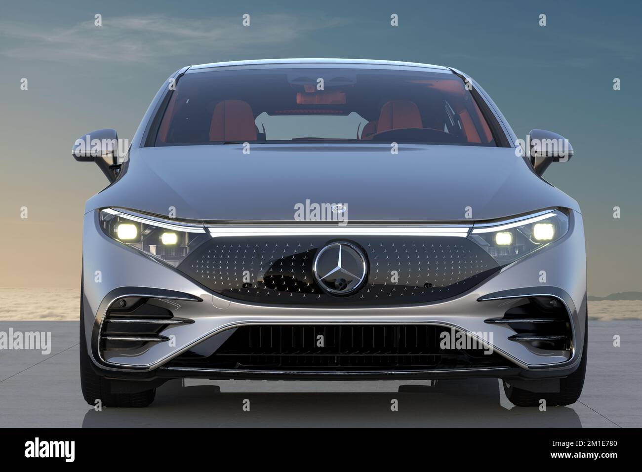 Mercedes eqs hi-res stock photography and images - Alamy