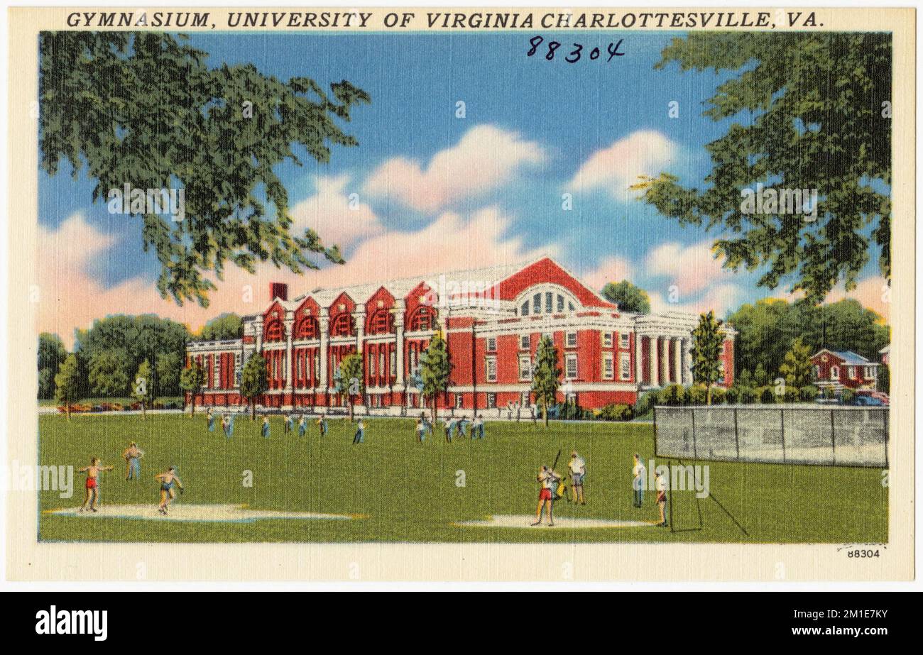 Gymnasium, University of Virginia, VA. , Universities & colleges ...