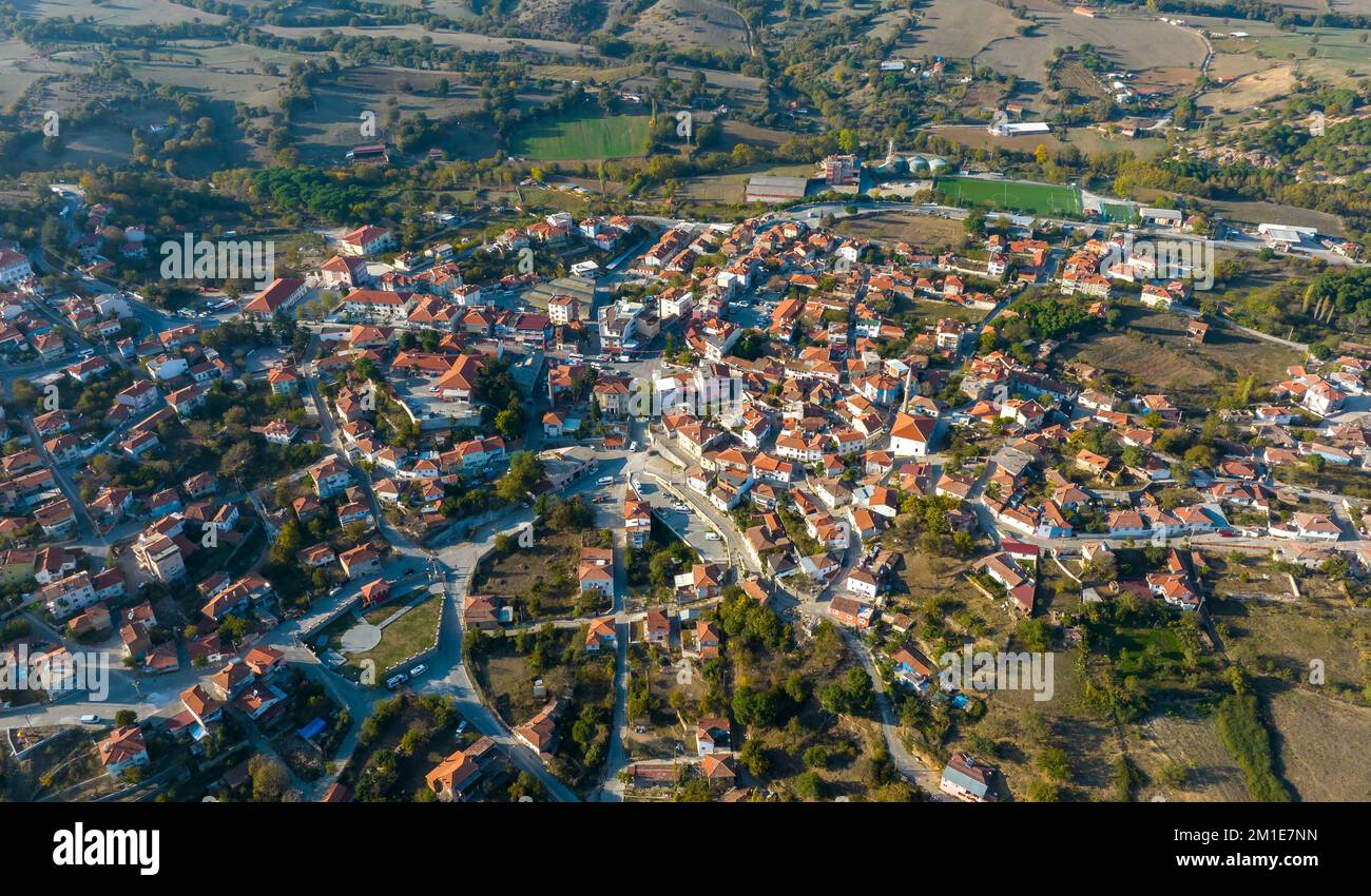 Balikesir Province, Balya District city view Stock Photo - Alamy