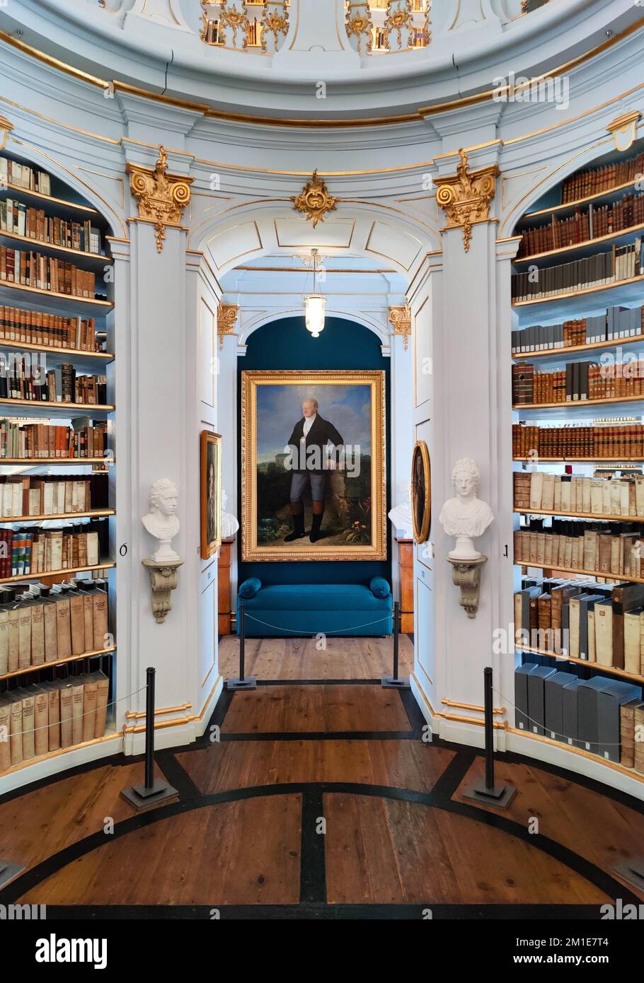Duchess Anna Amalia Library, Rococo Hall, Classical Weimar, UNESCO ...