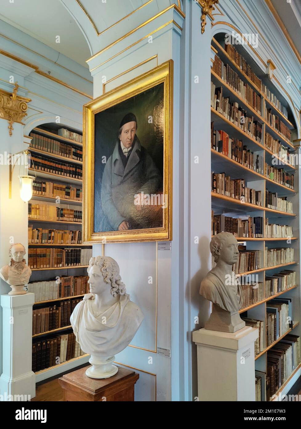 Duchess Anna Amalia Library, Rococo Hall, Classical Weimar, UNESCO ...