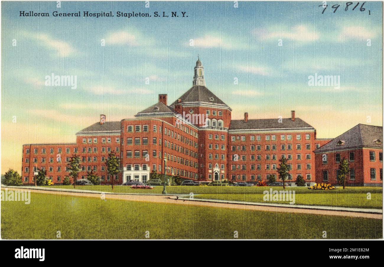 Halloran General Hospital, Stapleton, S. I., N. Y. , Hospitals, Tichnor ...