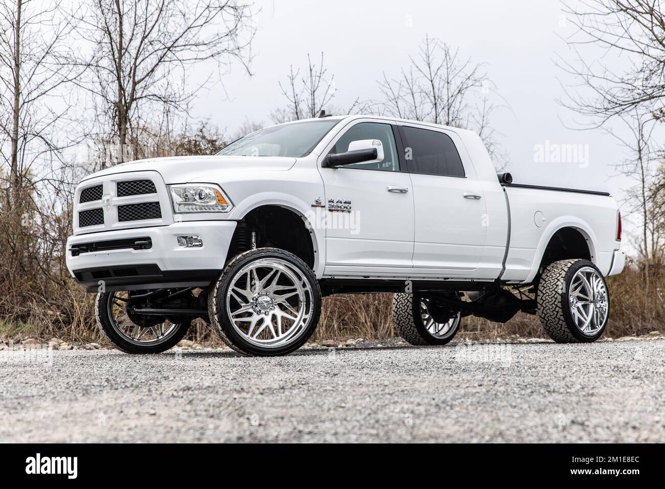 The Dodge Ram truck parked outdoors Stock Photo - Alamy