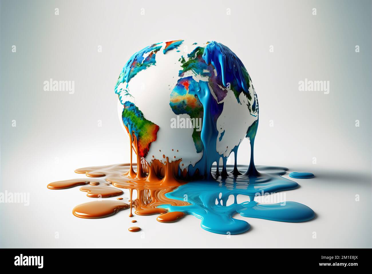 Global temperature world map hi-res stock photography and images - Alamy