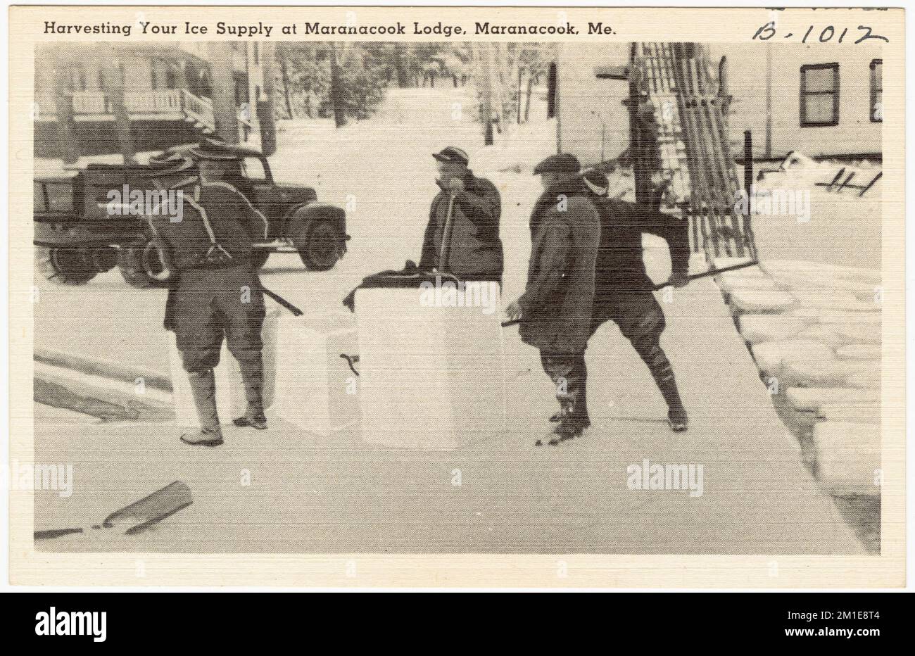 Cold storage ice house Cut Out Stock Images & Pictures - Alamy