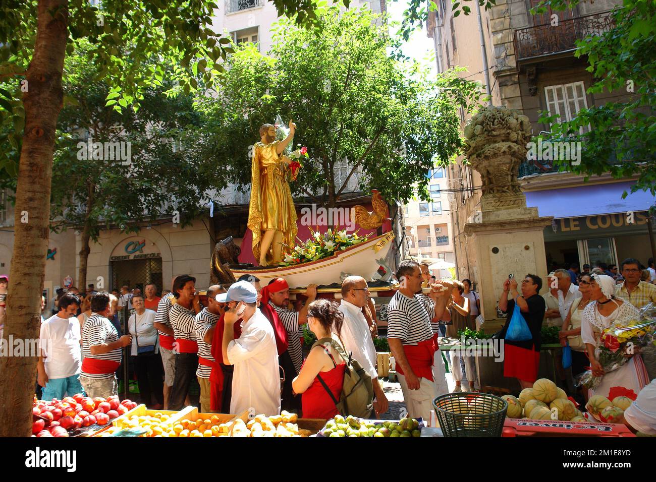 Fishermen's St Peter's Procession in Toulon Stock Photo - Alamy
