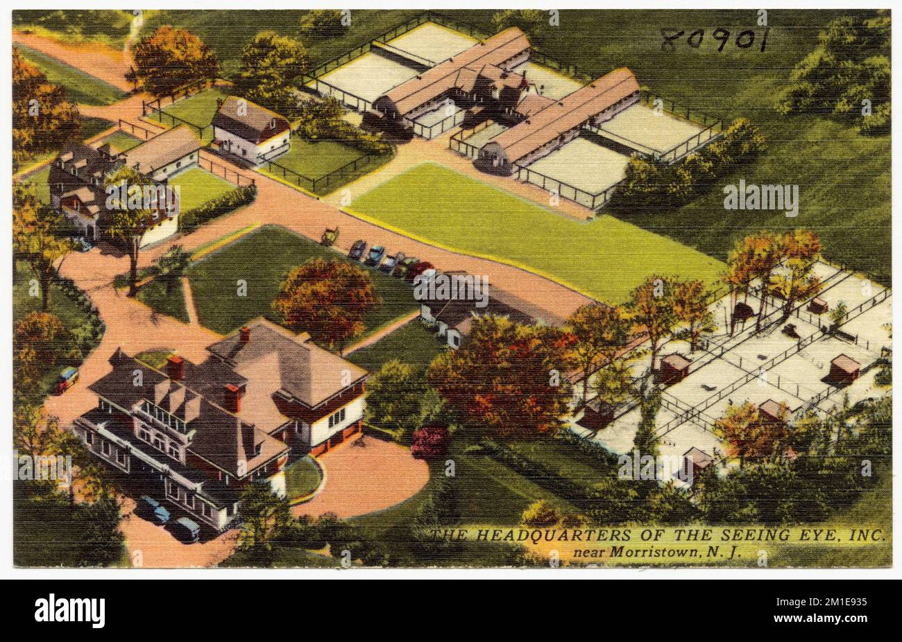 The headquarters of the Seeing Eye, Inc. near Morristown, N. J ...