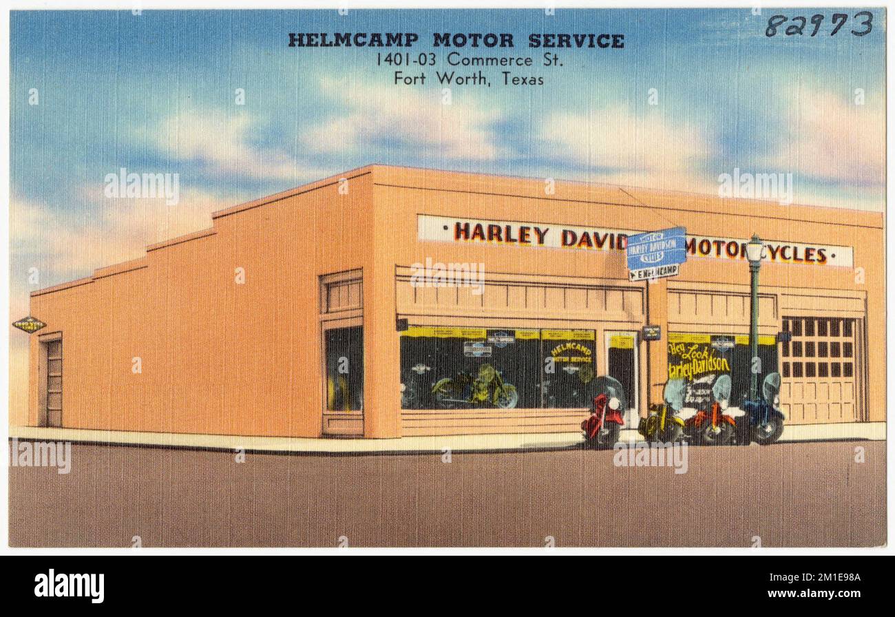 Helmcamp Motor Service, 1401-03 Commerce St., Fort Worth, Texas ...