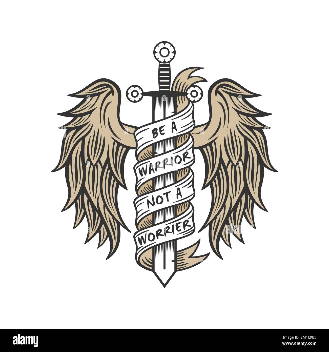 Motivational And Inspirational Typography Quote Design Stock Vector