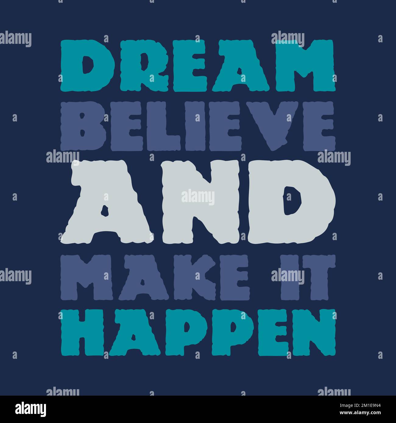 Motivational and Inspirational Typography Quote Design Stock Vector ...
