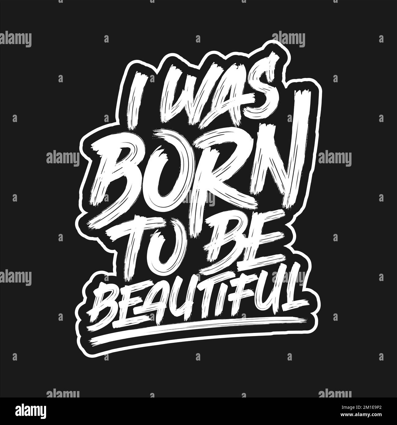 Motivational and Inspirational Typography Quote Design Stock Vector ...