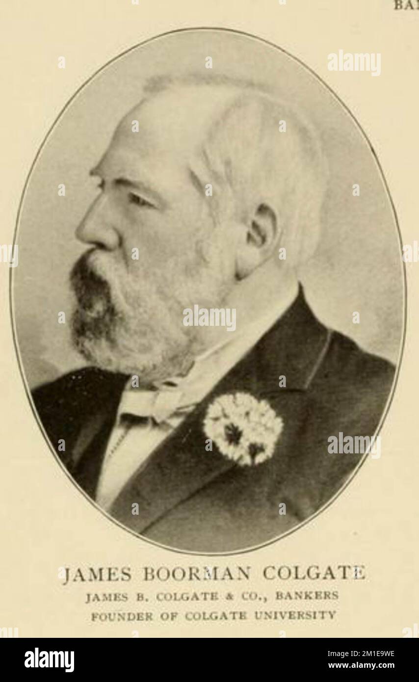 James boorman colgate hi-res stock photography and images - Alamy