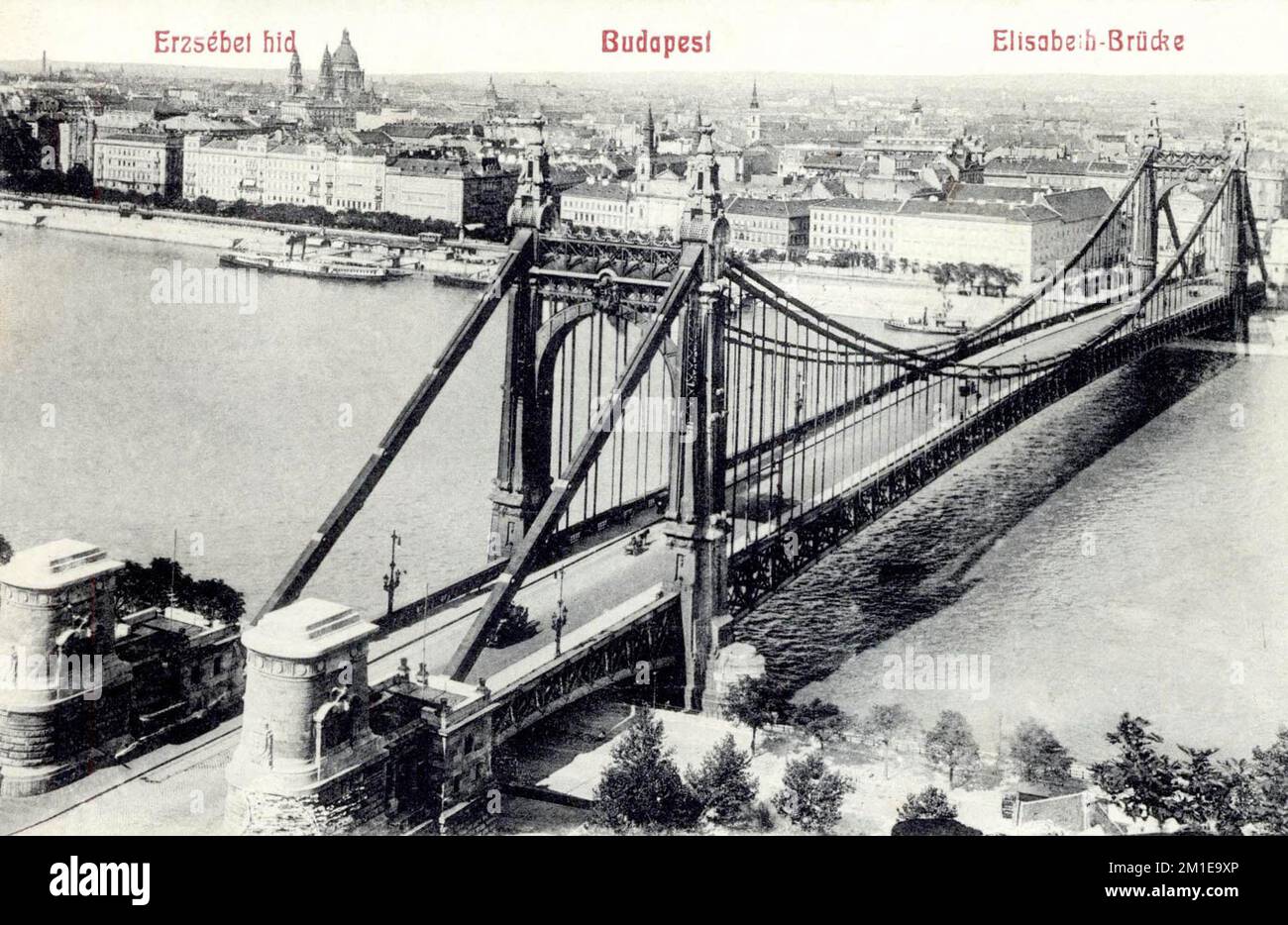 The Elizabeth Bridge Stock Photo - Alamy