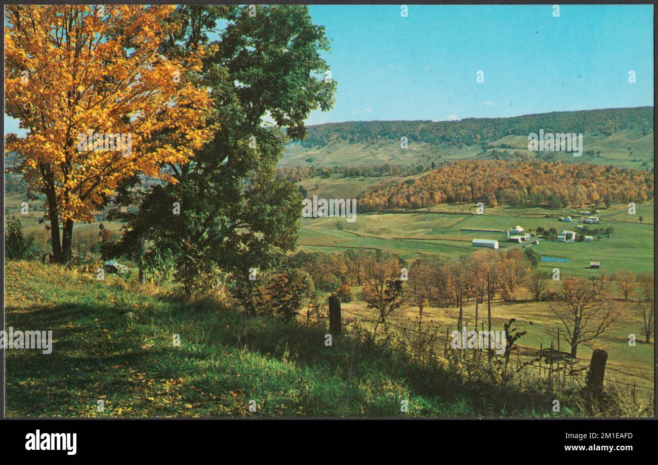 Hightown Valley near the Virginia-West Virginia line on Route 250 ...
