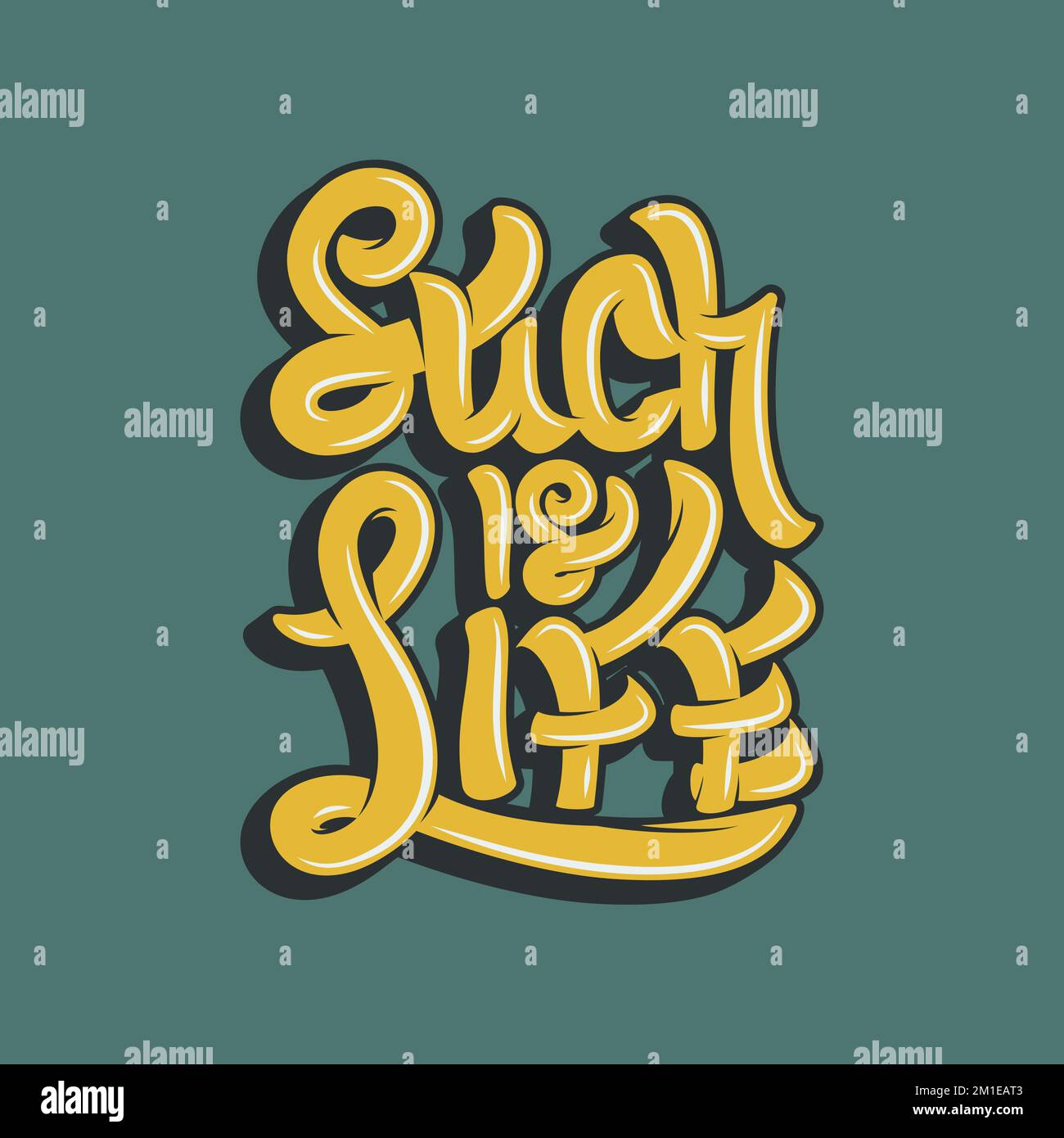 Motivational life quote Stock Vector Images - Alamy