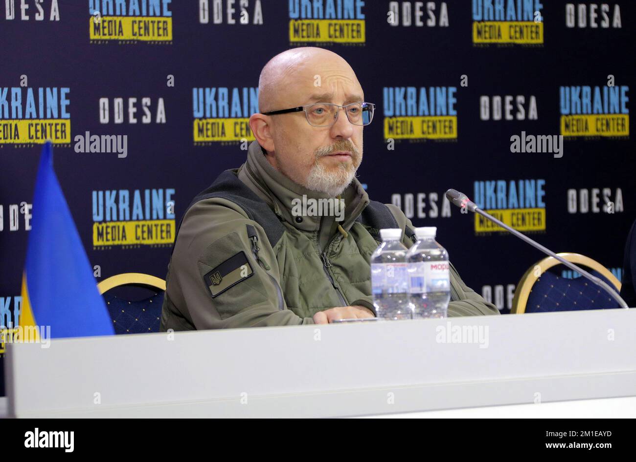 ODESA, UKRAINE - DECEMBER 11, 2022 - Minister of Defence of Ukraine ...