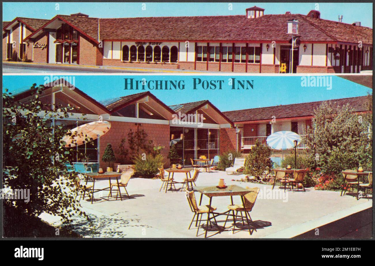 Hitching Post Inn, motor hotel and restaurant, 1600 West Lincolnway ...