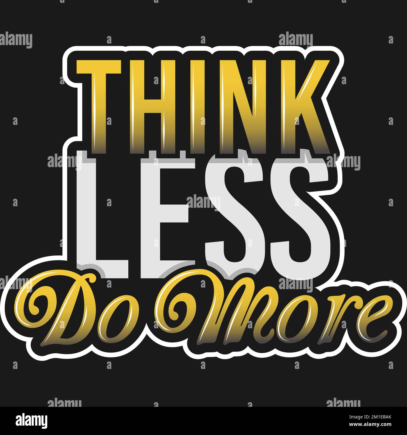 More than you think you are Stock Vector Images - Alamy