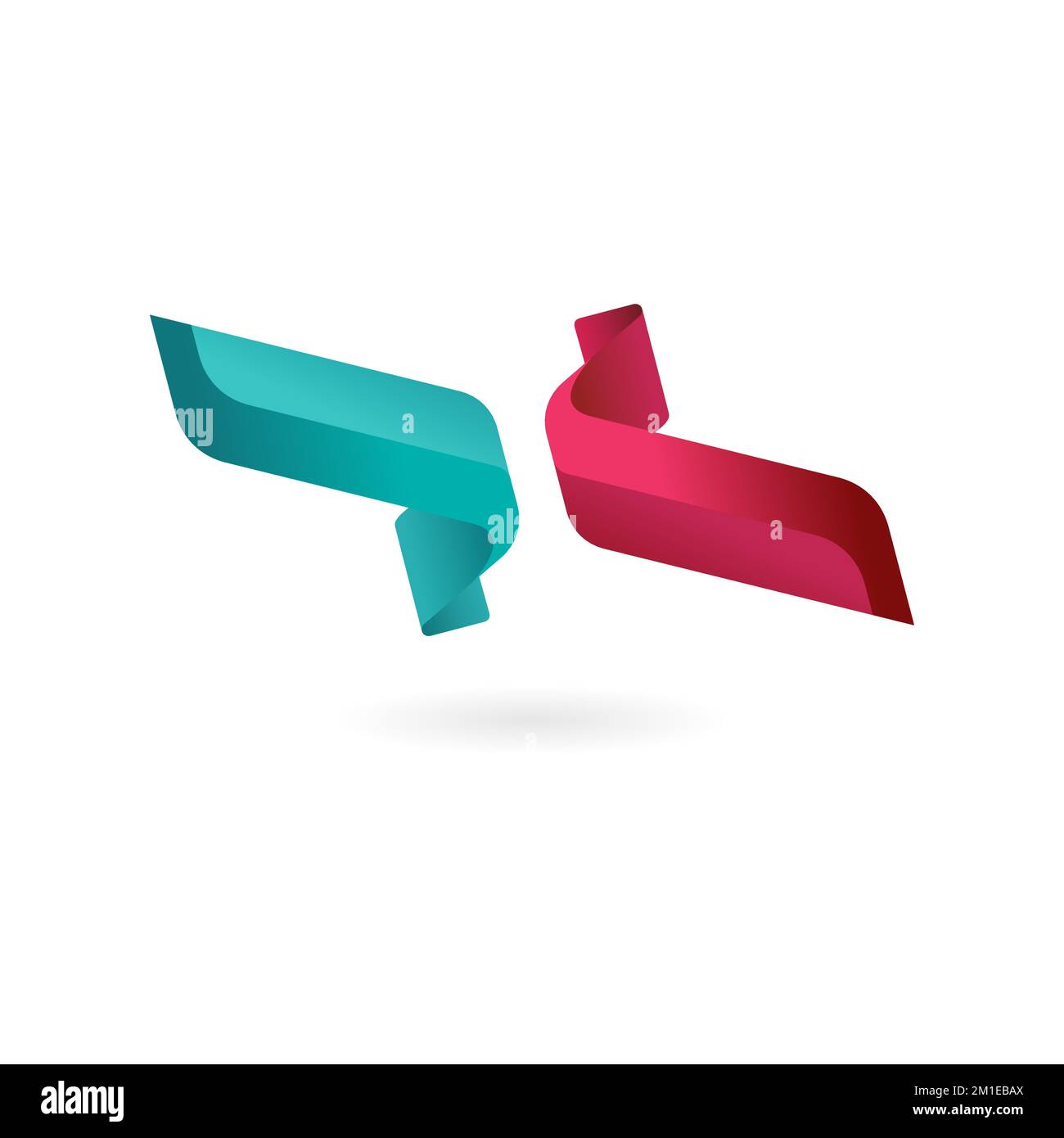 Unique Amazing double flag Image graphic icon logo design abstract ...