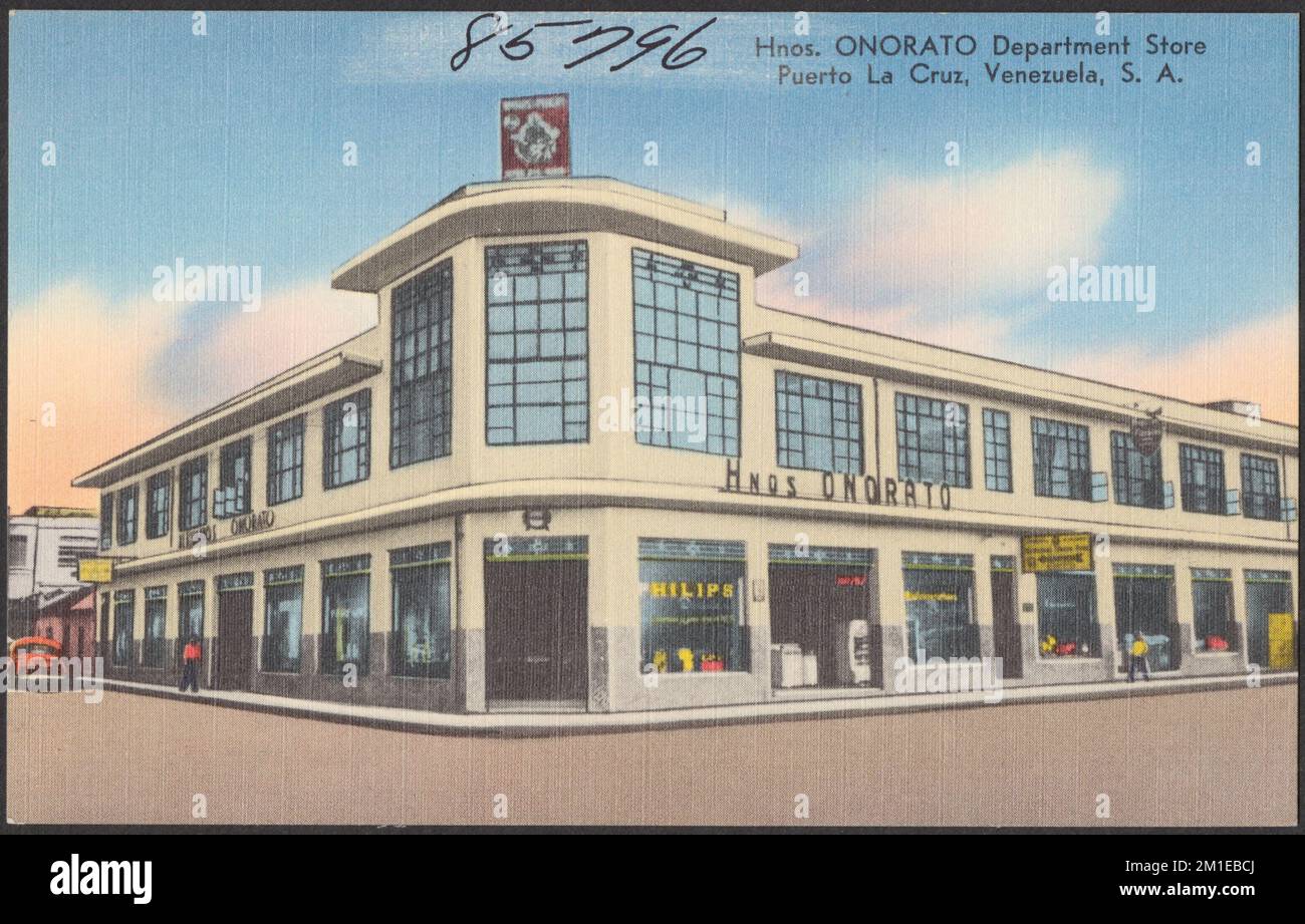 Hnos. Onorato Department Store, Puerto La Cruz, Venezuela, S. A ...