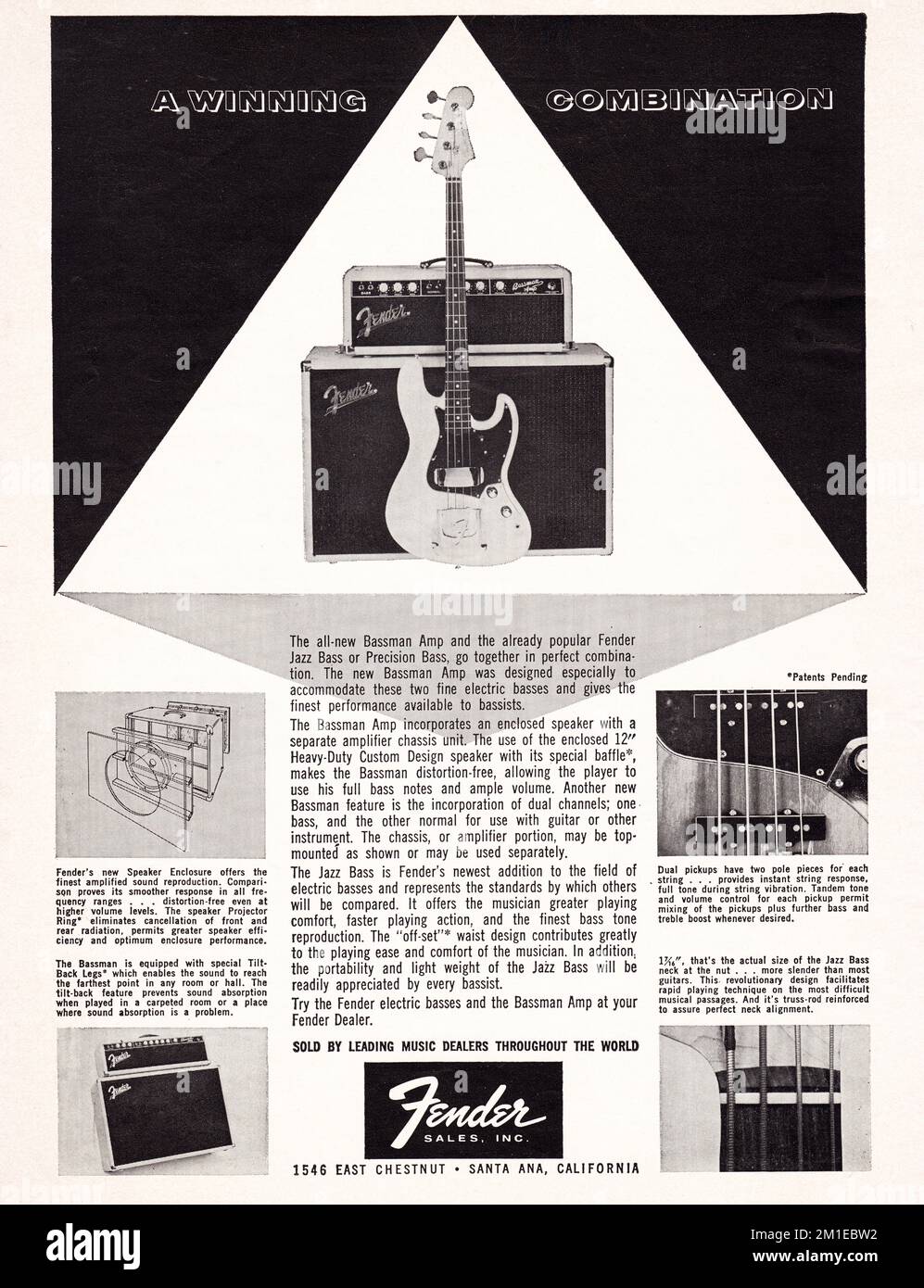 Bassman amplifier hi-res stock photography and images - Alamy