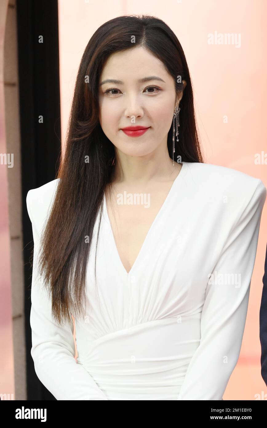 Chinese actress Zeng Li attended the opening ceremony of BY FAR flagship store in Shanghai ...