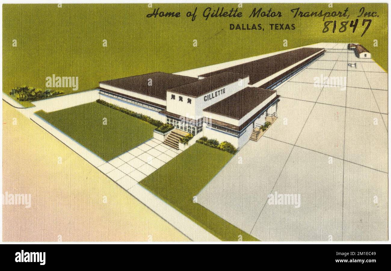 Home of Gillette Motor Transport, Inc., Dallas, Texas , Commercial ...
