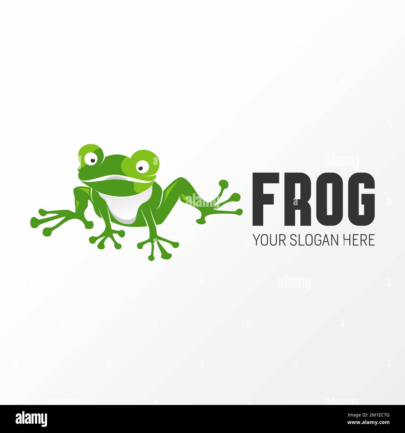 Beautiful poison frog Stock Vector Images - Alamy