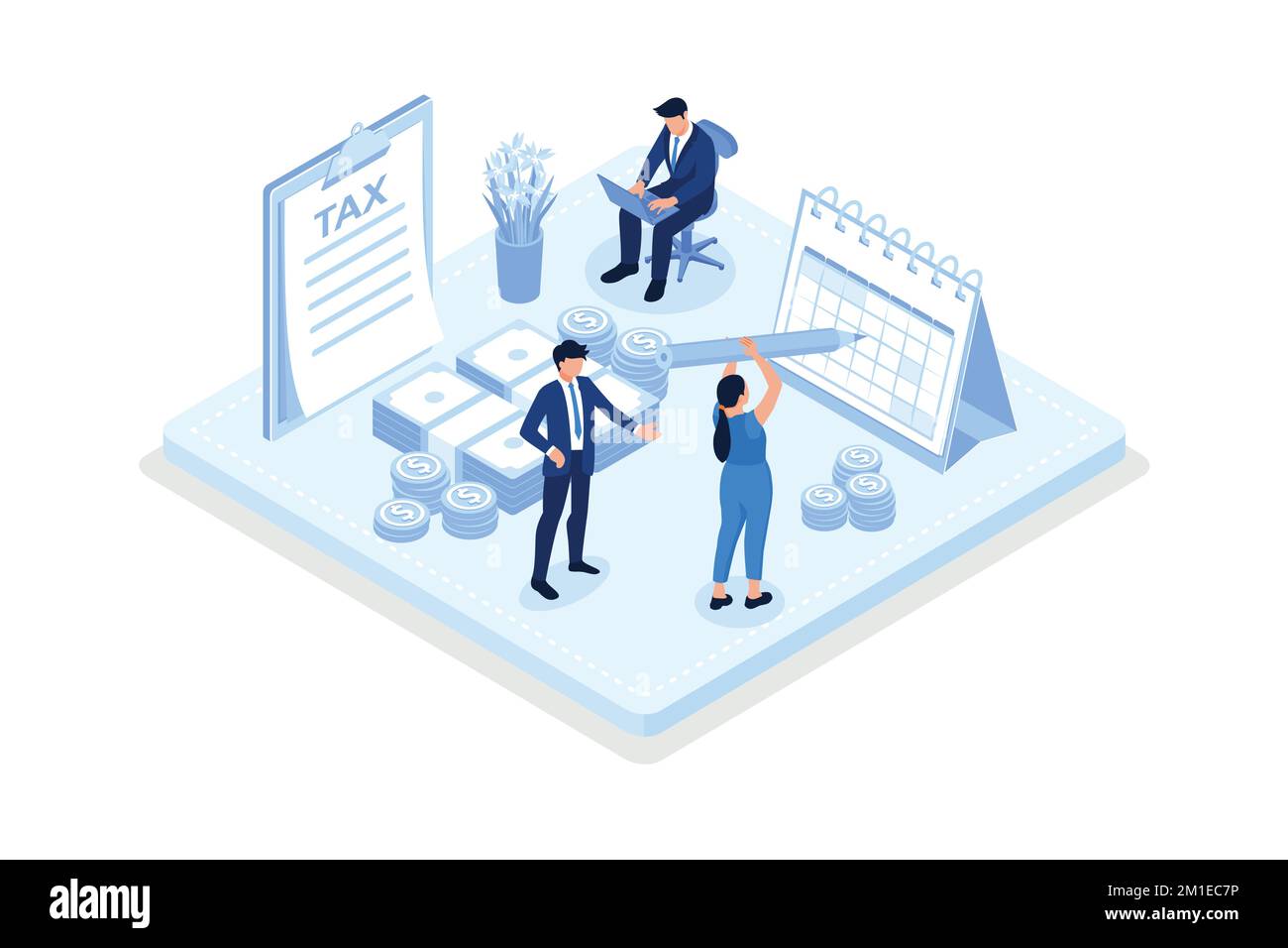 Isometric interview with the candidate Cut Out Stock Images & Pictures ...