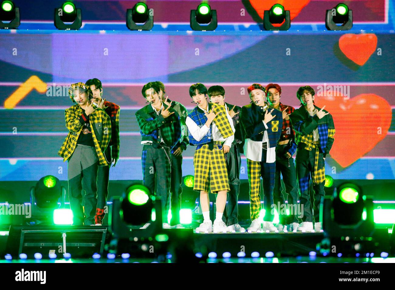 CRAVITY, Oct 7, 2022 : K-pop boy group CRAVITY performs during the-K ...