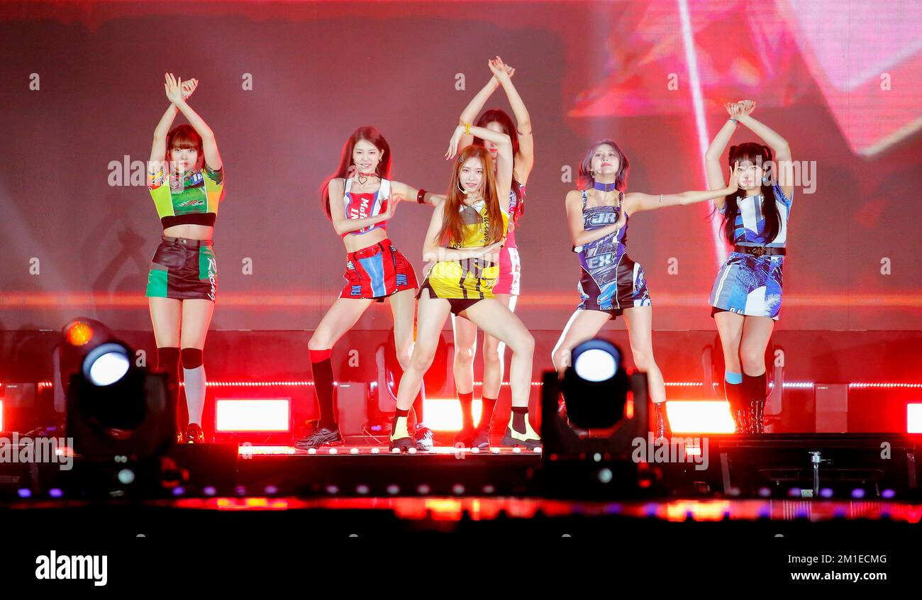 IVE, Oct 7, 2022 : K-pop girl group IVE performs during the-K Concert ...