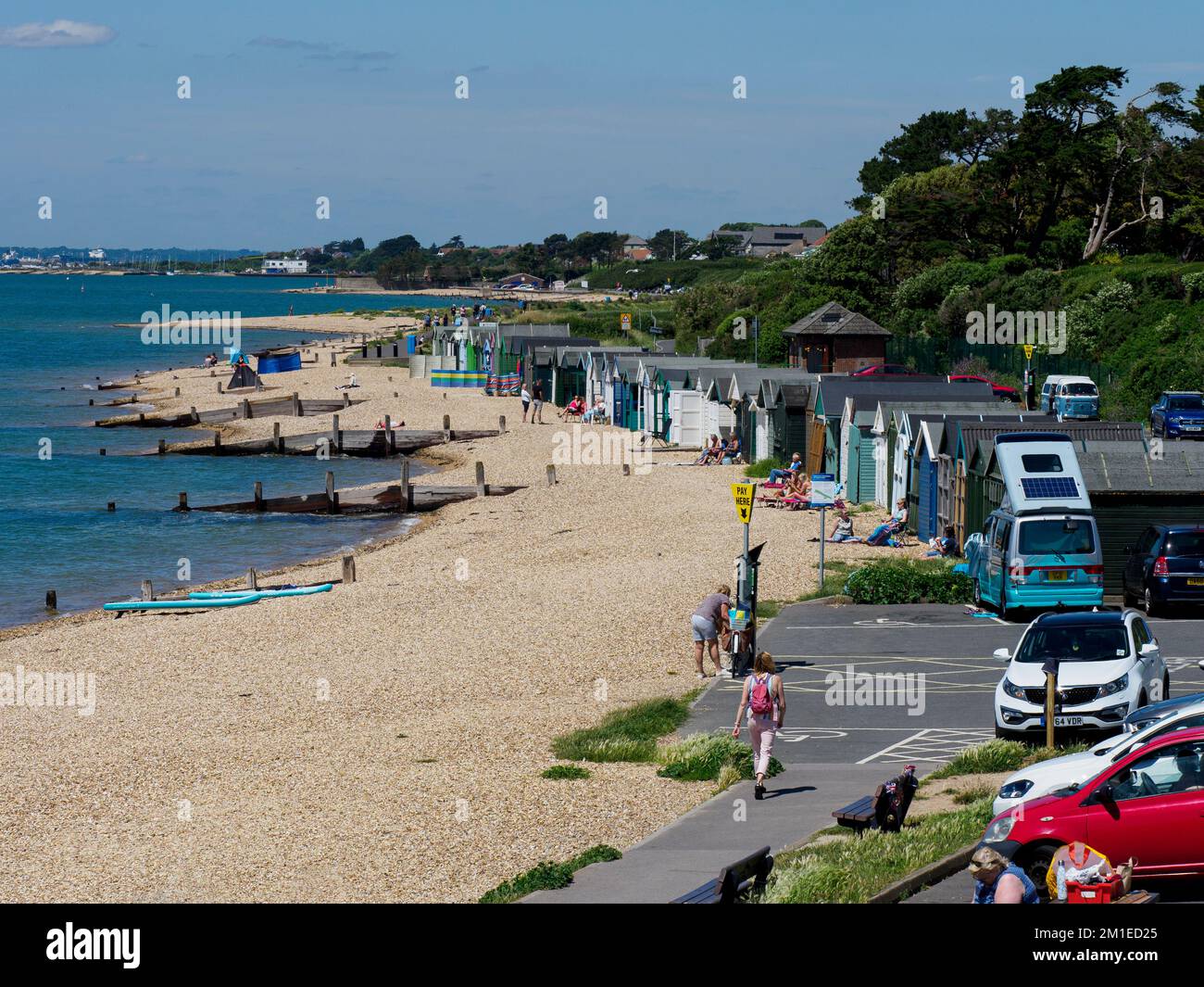 Hill Head Beach, Lee-on-the-Solent, Hampshire, UK Stock Photo - Alamy