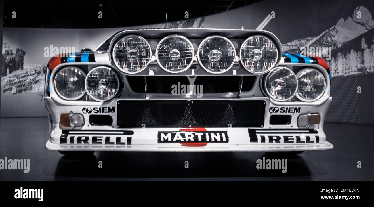 LANCIA 037 RALLY MARTINI RACING - 1984 Stock Photo - Alamy
