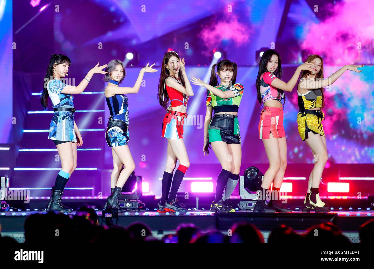 IVE, Oct 7, 2022 : K-pop girl group IVE performs during the-K Concert ...