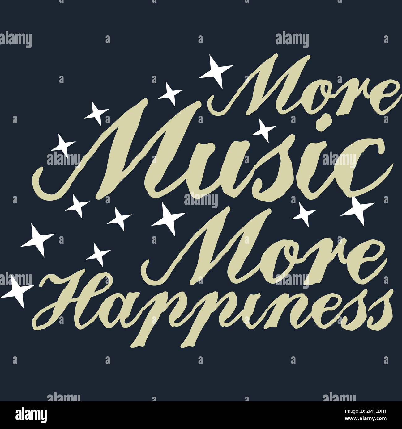 More than music Stock Vector Images - Alamy