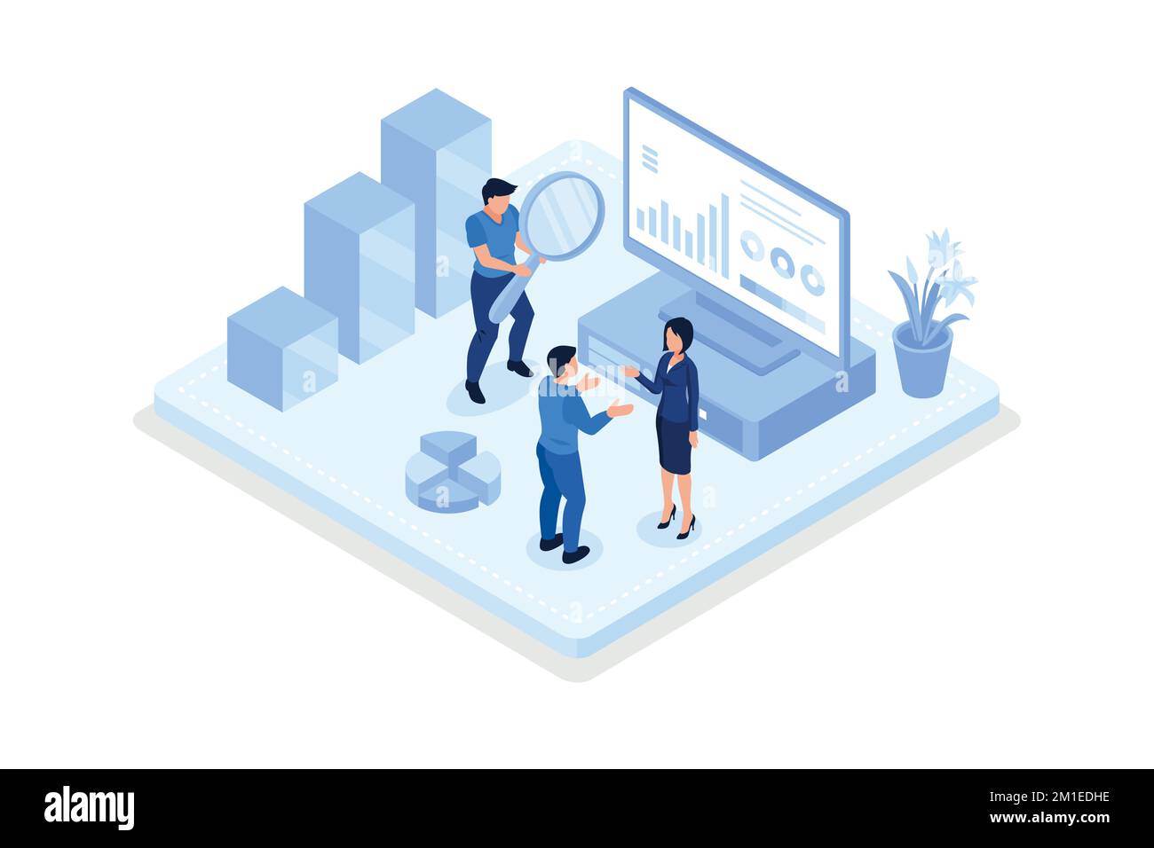 Analyzing data charts digital graphics hi-res stock photography and images - Alamy